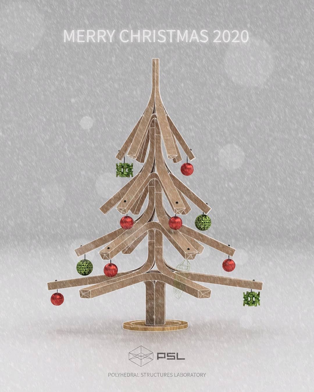 Happy Holidays from Polyhedral Structures Laboratory! | psl